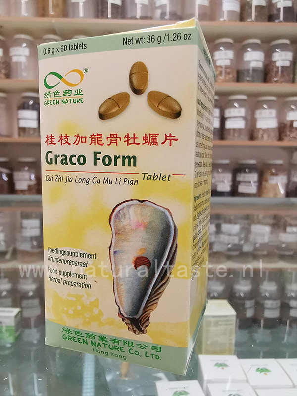 Graco Form（Gui Zhi Jia Long Gu Mu Li Pian) 桂枝加龙骨牡蛎片 - CMDC